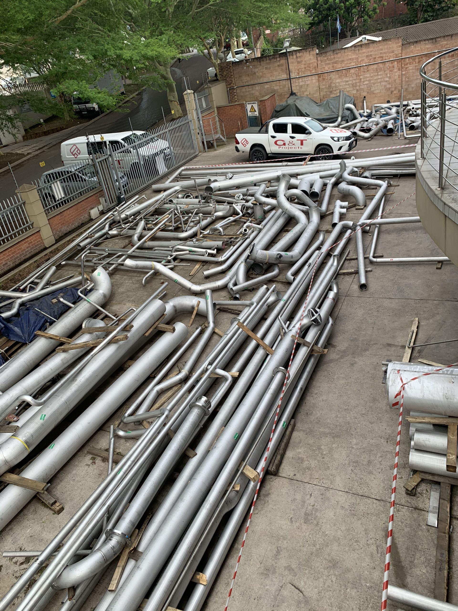 Pipework Fabrication – G and T Projects